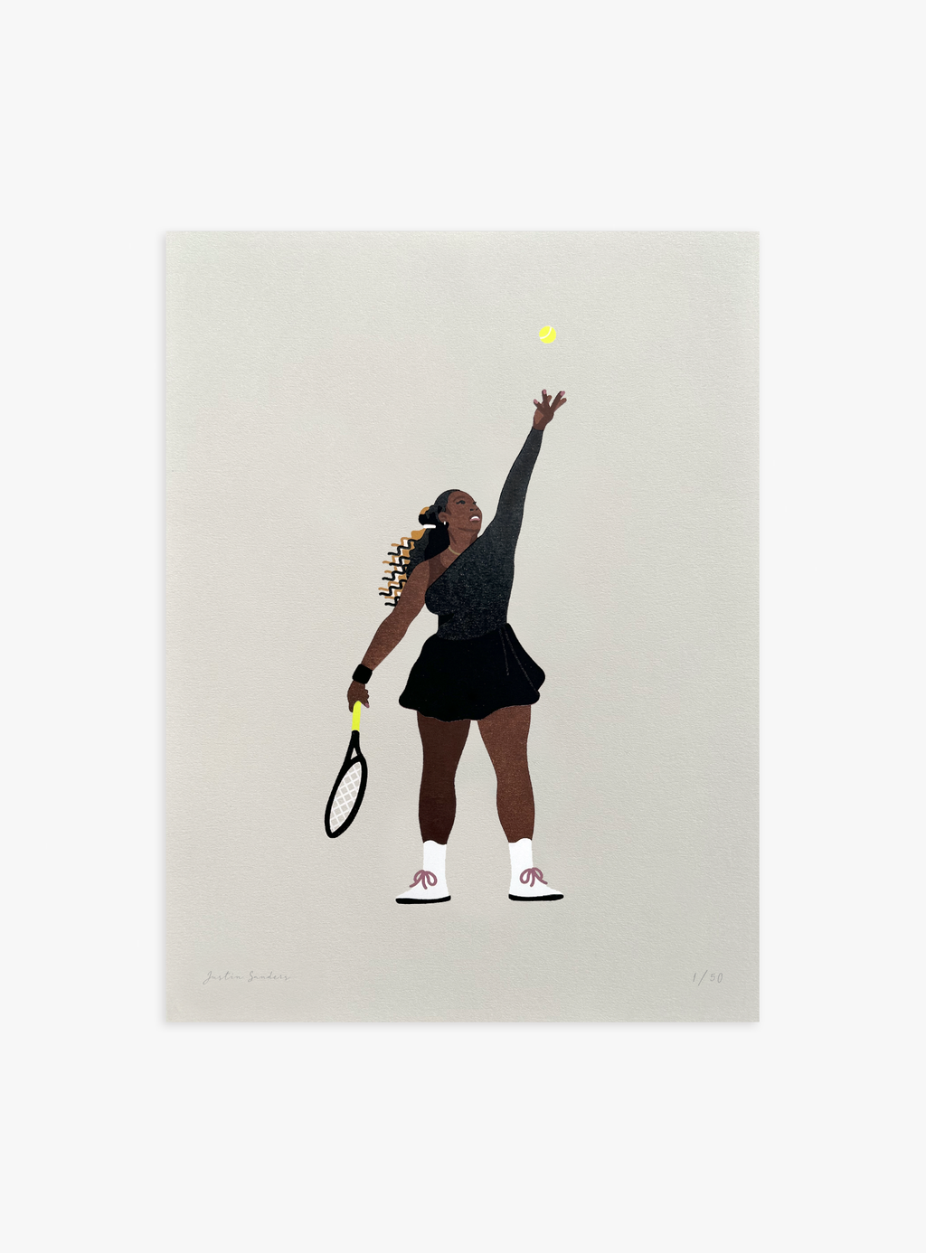 Serena Williams – Justin Sanders Art