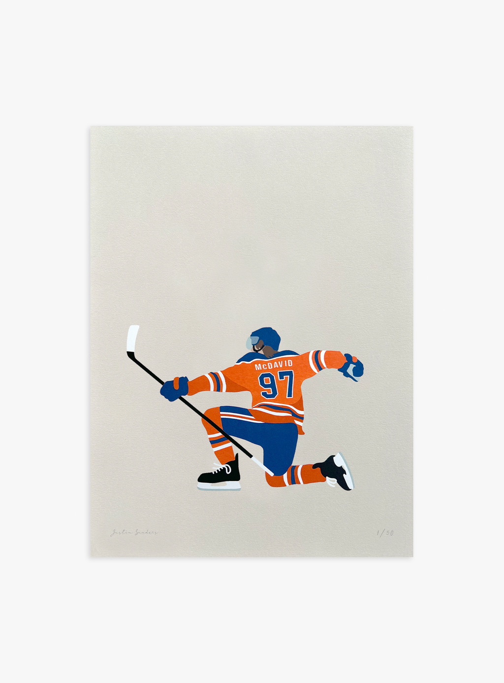Connor McDavid – Justin Sanders Art